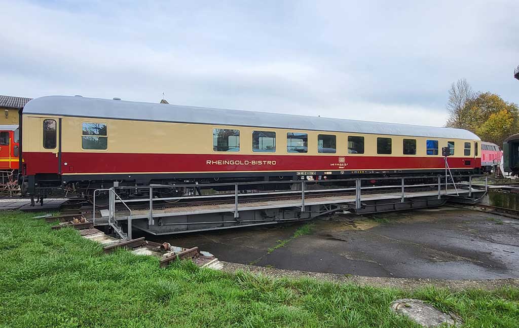 Bistrowagen | AKE-RHEINGOLD | AKE-Eisenbahntouristik